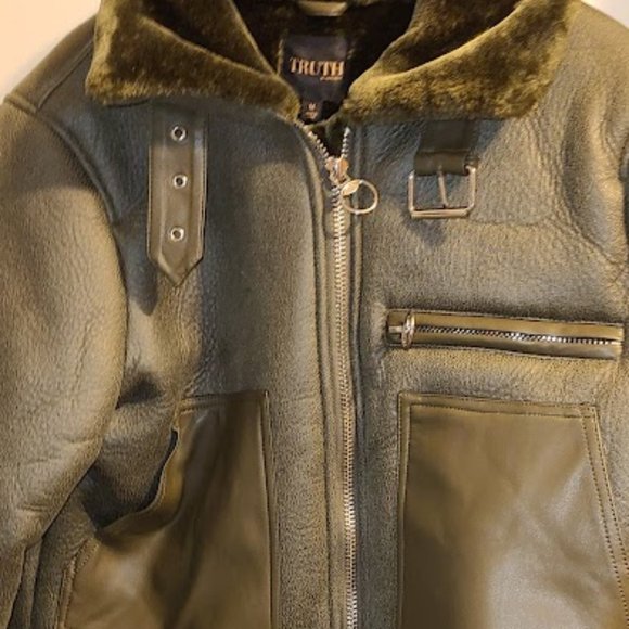 Truth | Jackets & Coats | Truth Olive Green Jacket | Poshmark